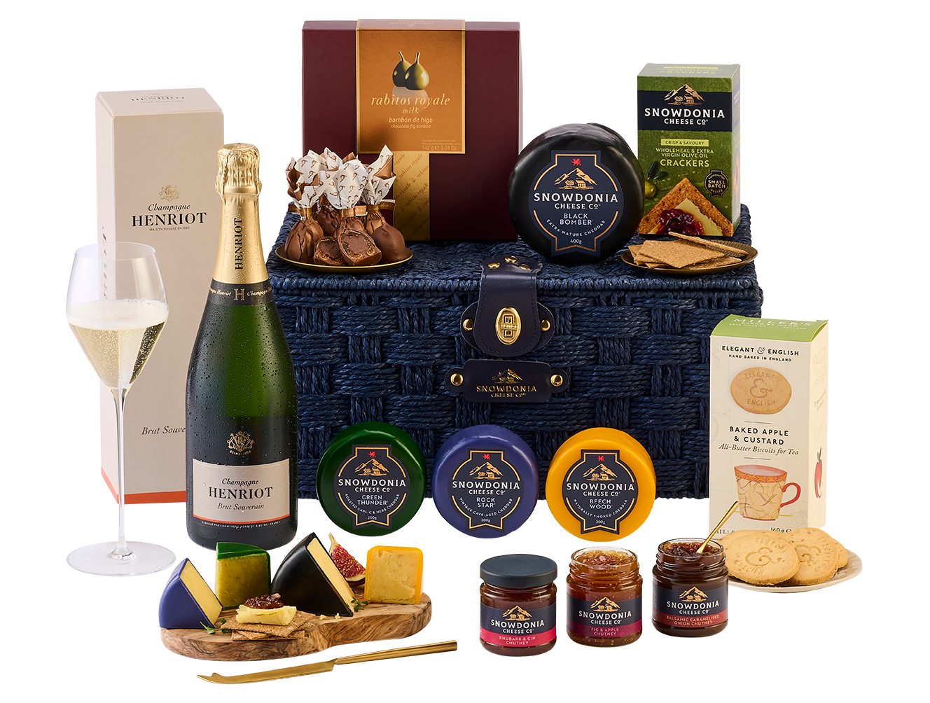 Champagne & Cheese Celebration Hamper – Luxury Gift Set