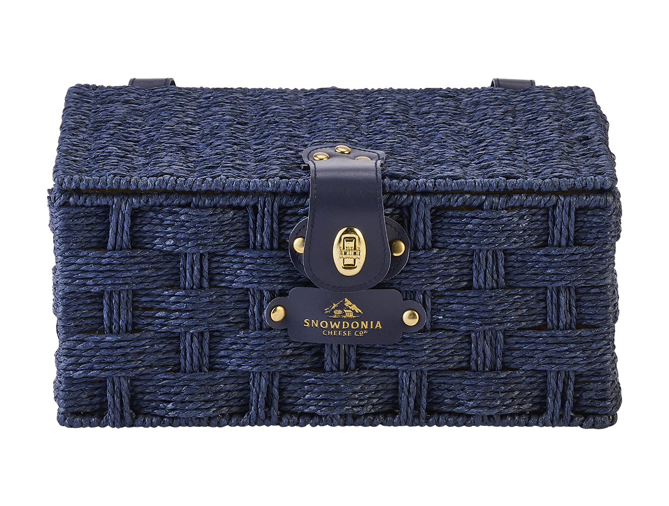 Small Slate Blue Hamper