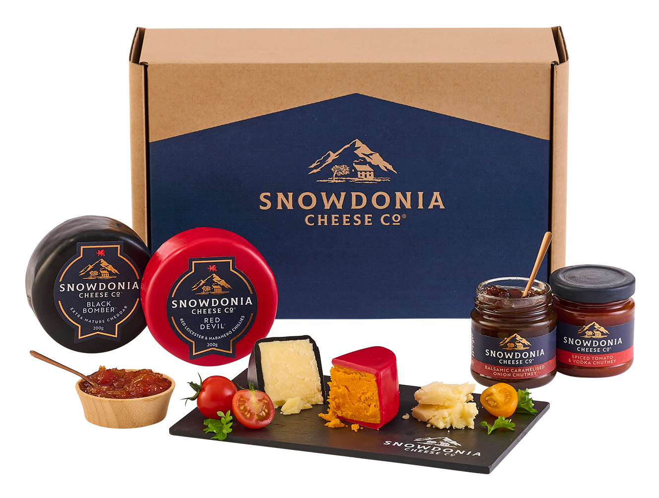 Spicy Cheese & Chutney Duo with Slate – A Bold Flavour Pairing