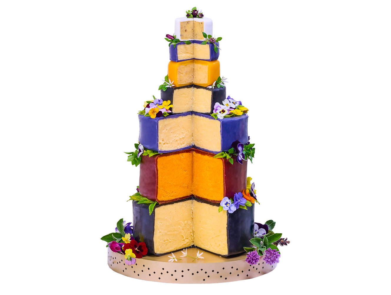 Ultimate Cheese Cake Tower – A Stunning Centrepiece